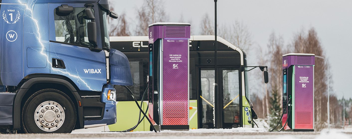 Ultra-Rapid Charging of Heavy-Duty Vehicles – Skellefteå Kraft